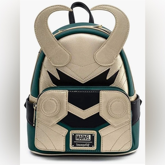 Loungefly | Accessories | Nwt Loki Marvel Disney Loungefly Backpack ...